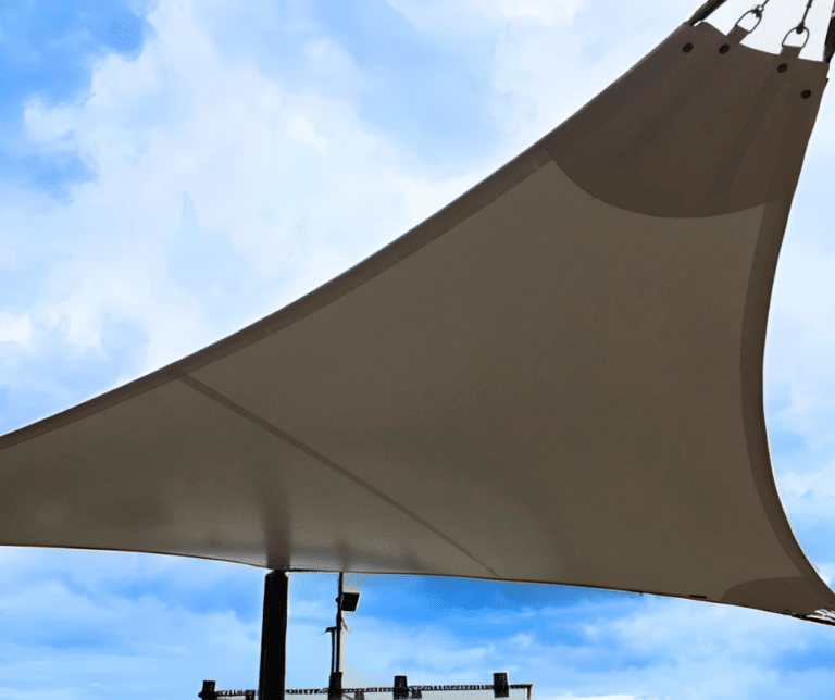 Shade sails custom made to your measurements - Cunninghams